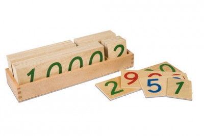 Nienhuis Wooden Number Cards