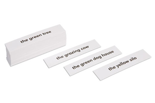 The Farm, Labels & Table - Montessori Design