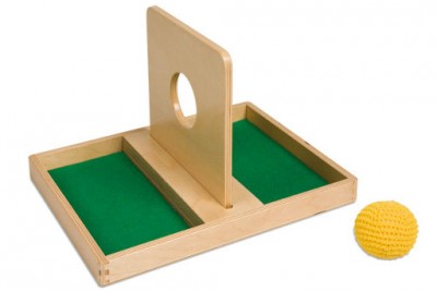 Imbucare Box with Knit Ball - Montessori Design